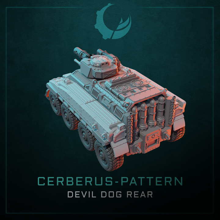 3D Printable Cerberus Hellhound Upgrade Pack by Maelstrom Designworks